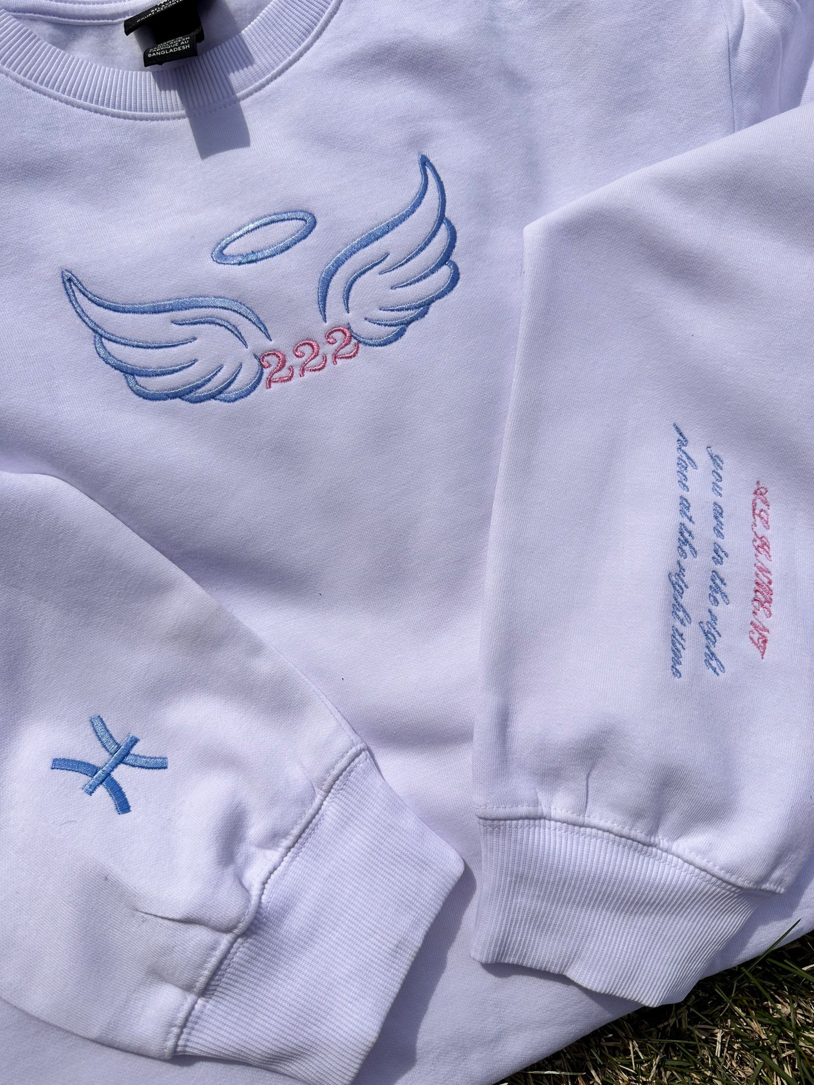 Angel Number Sweatshirts,angel Wings Aesthetic, Manifestation Shirt ...
