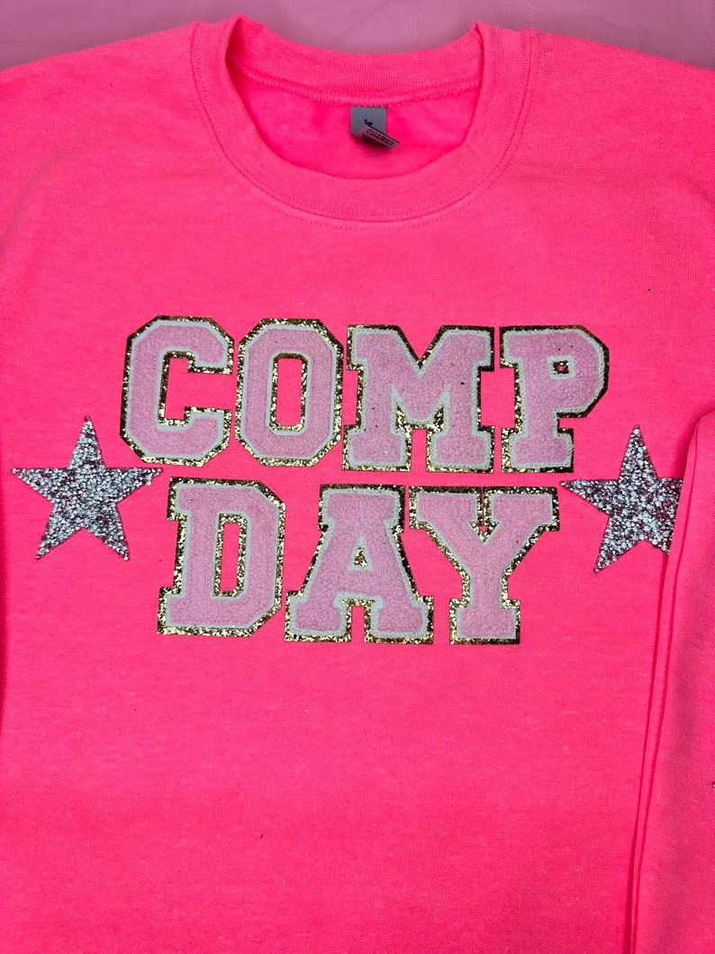 Personalized Comp Day Sweatshirt| Cheer Sweatshirt| Competition Day ...