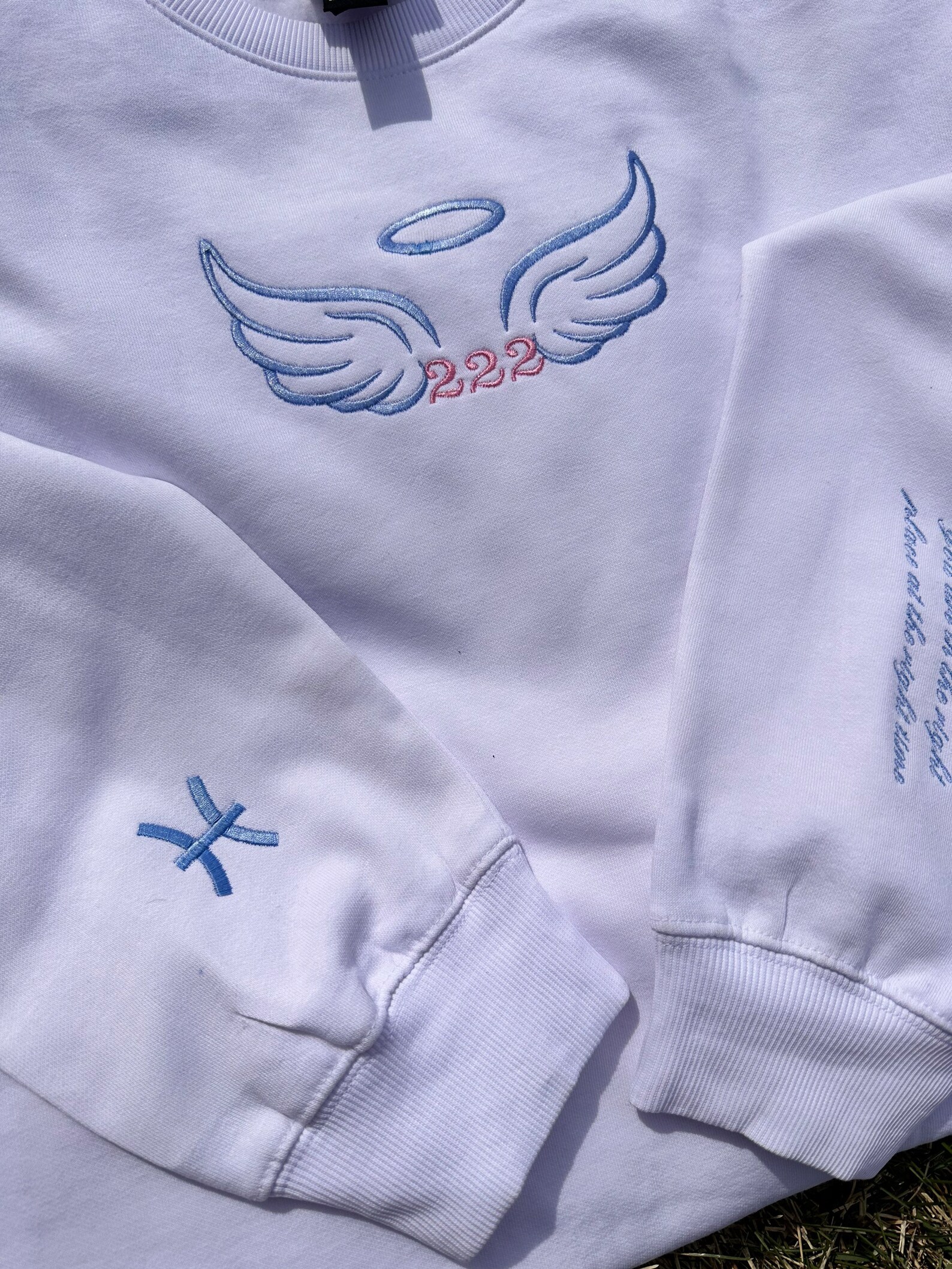 Angel Number Sweatshirts,angel Wings Aesthetic, Manifestation Shirt ...