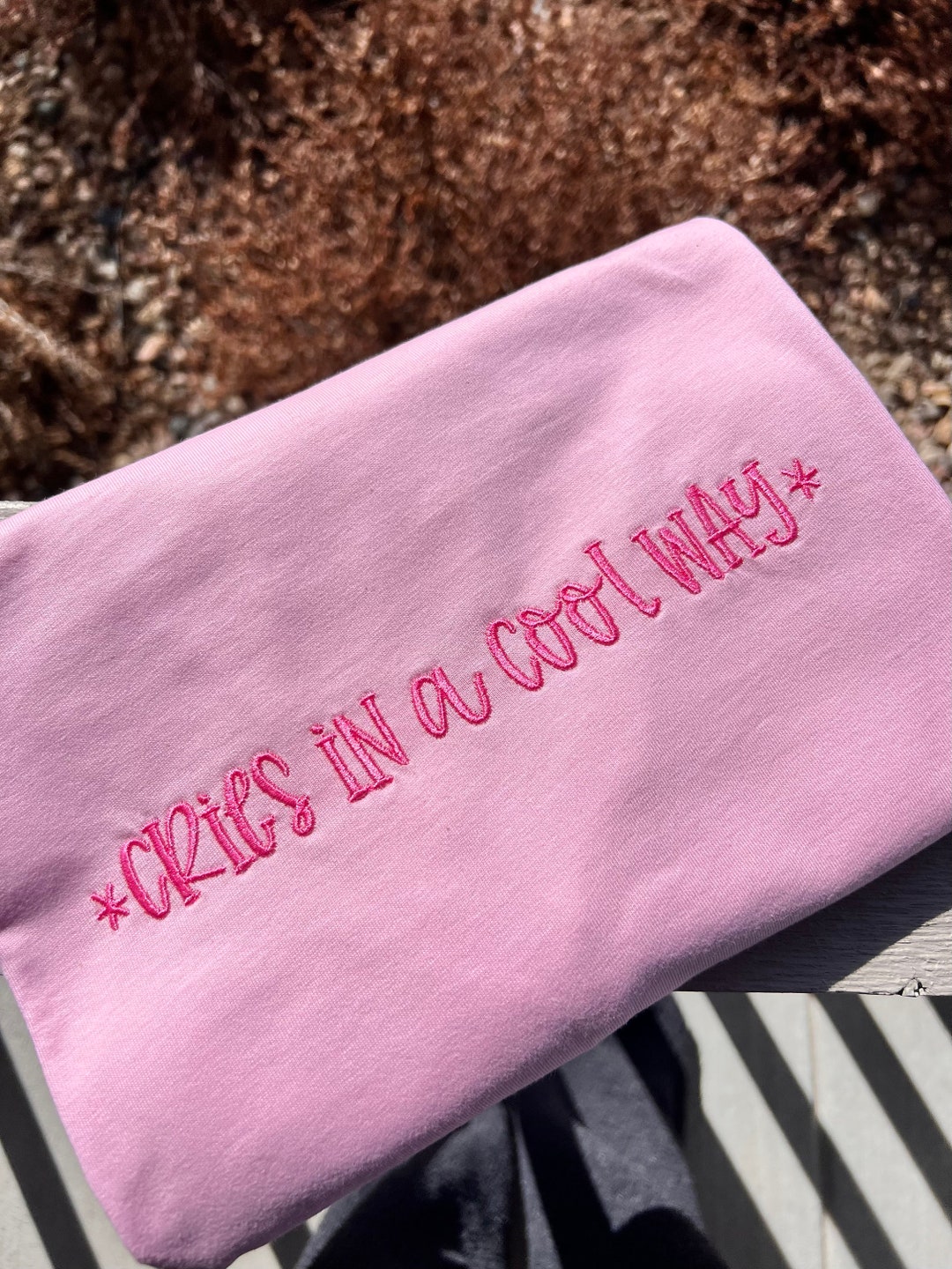 Cries in a Cool Way T-shirt, Cute Merch, Be Nice to Me I Cry a Lot ...