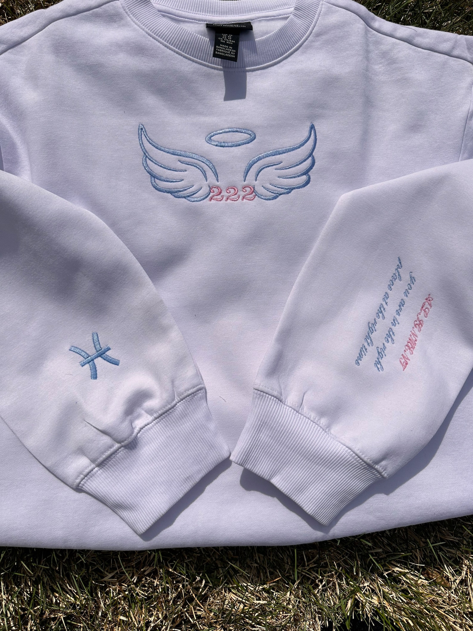 Angel Number Sweatshirts,angel Wings Aesthetic, Manifestation Shirt ...