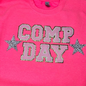 Personalized Comp Day Sweatshirt| Cheer Sweatshirt| Competition Day ...