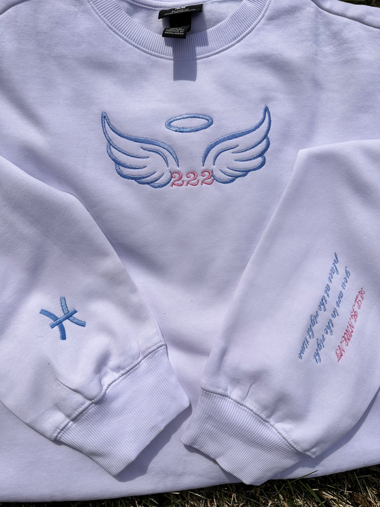 Angel Number Sweatshirts,angel Wings Aesthetic, Manifestation Shirt ...
