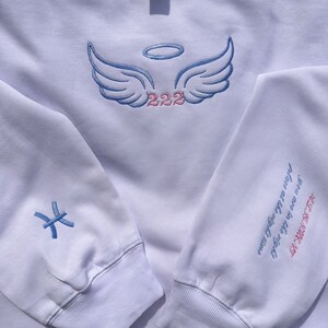 Angel Number Sweatshirts,angel Wings Aesthetic, Manifestation Shirt ...