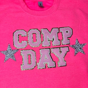 Personalized Comp Day Sweatshirt| Cheer Sweatshirt| Competition Day ...