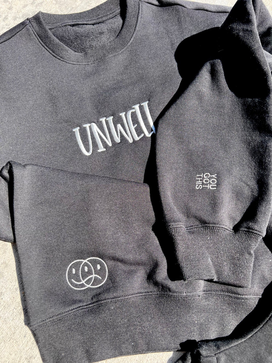 Unwell Set Sweatshirt and Shorts - Etsy
