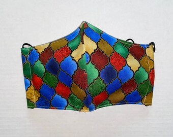 Stained Glass Mask | Etsy