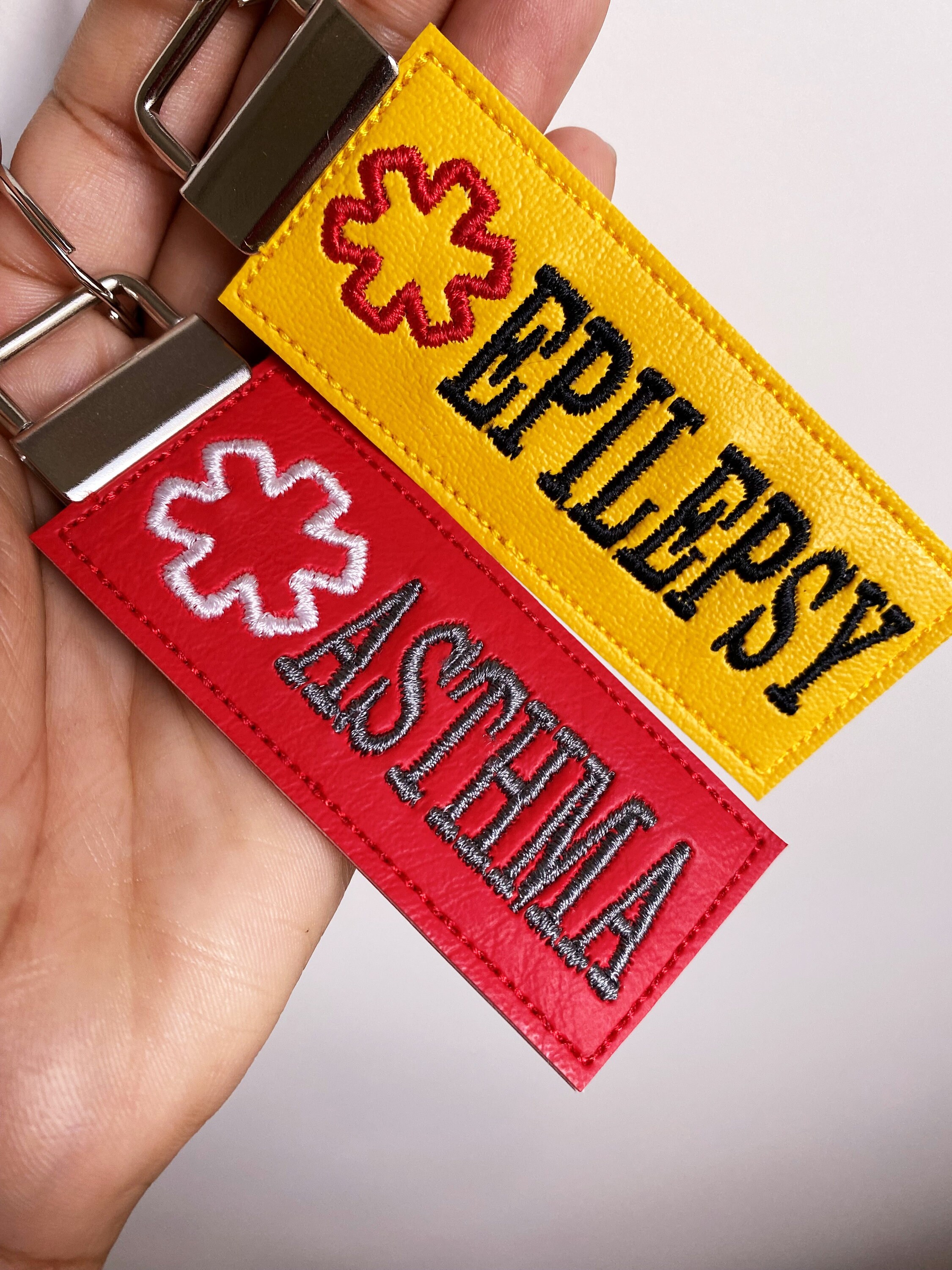 Medical Alert Keychain Charm Tag | Custom Medical Key Charm Tag ...