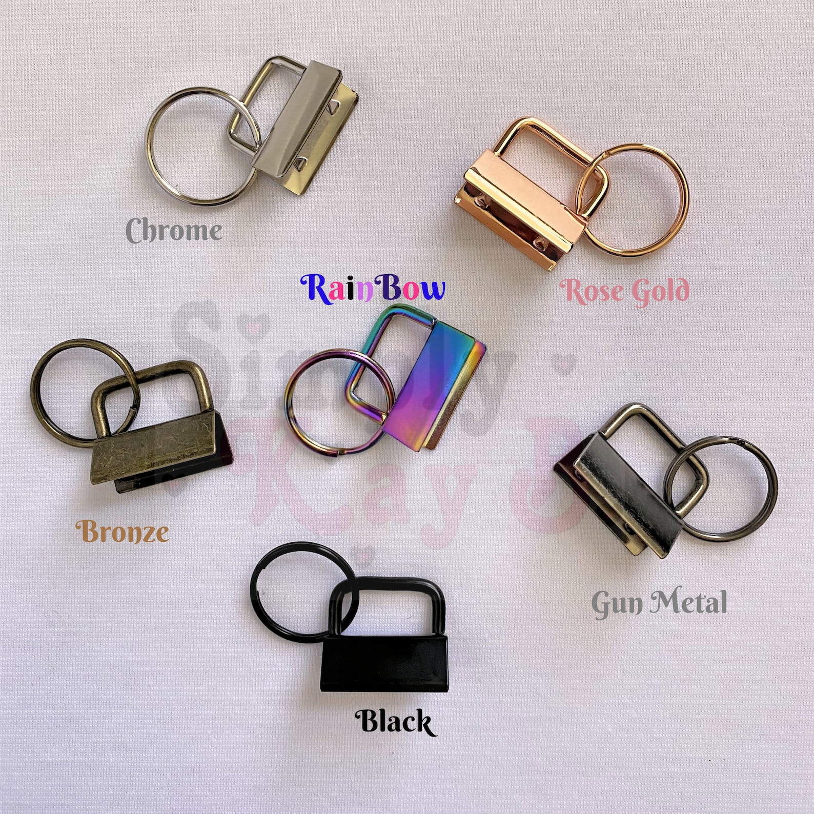 Personalized Key Fob Keychain Custom Name Keychain Strap - Etsy