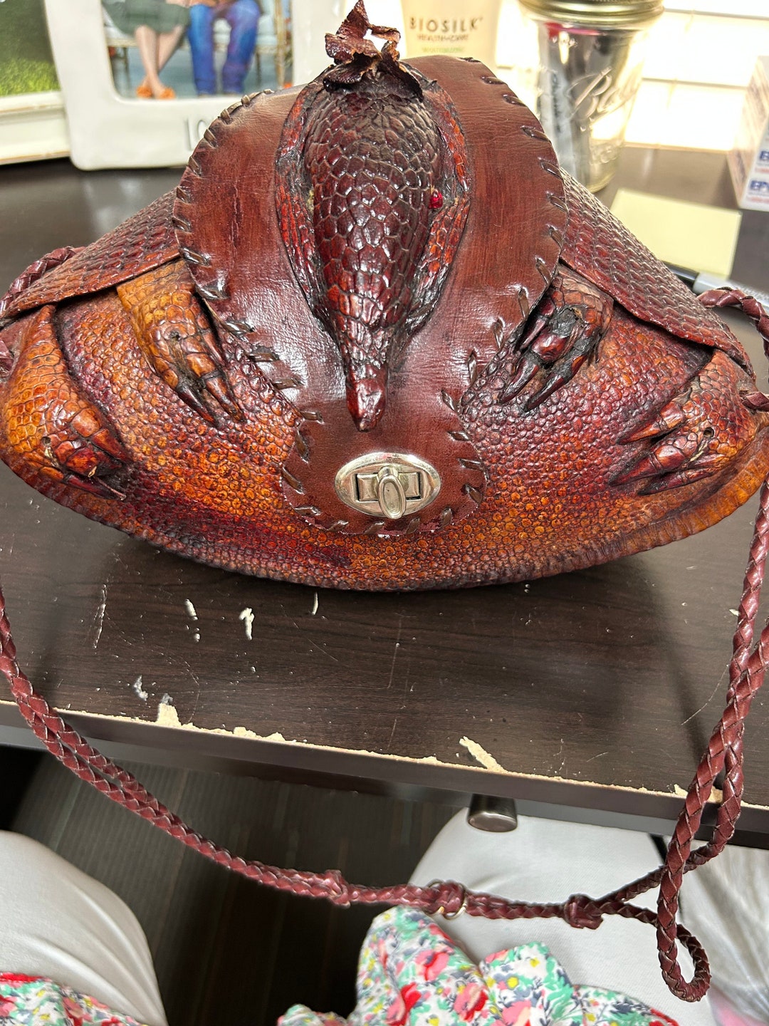 Vintage 1940s Taxidermy Armadillo Purse - Etsy