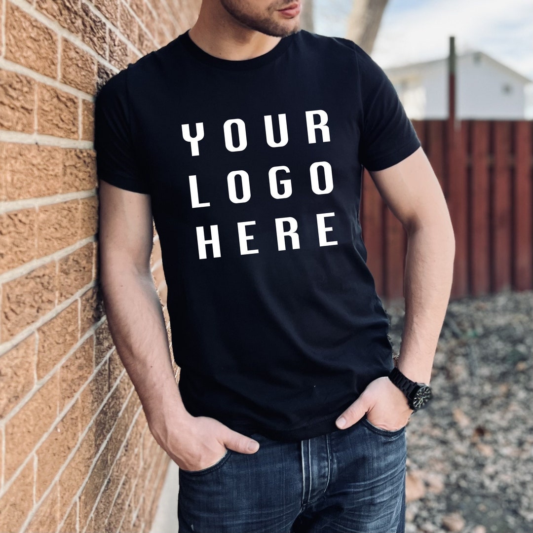 Custom Your Logo Here Tshirt Brand Logo Gift Sweatshirt - Etsy