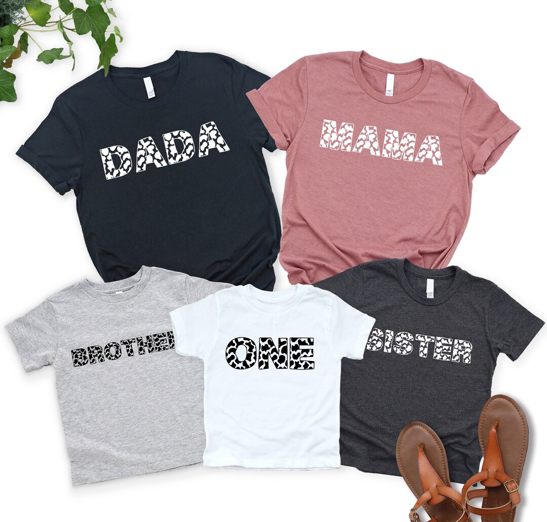 Family Cow Birthday Sweatshirt, Custom Family Birthday Gift T Shirt ...