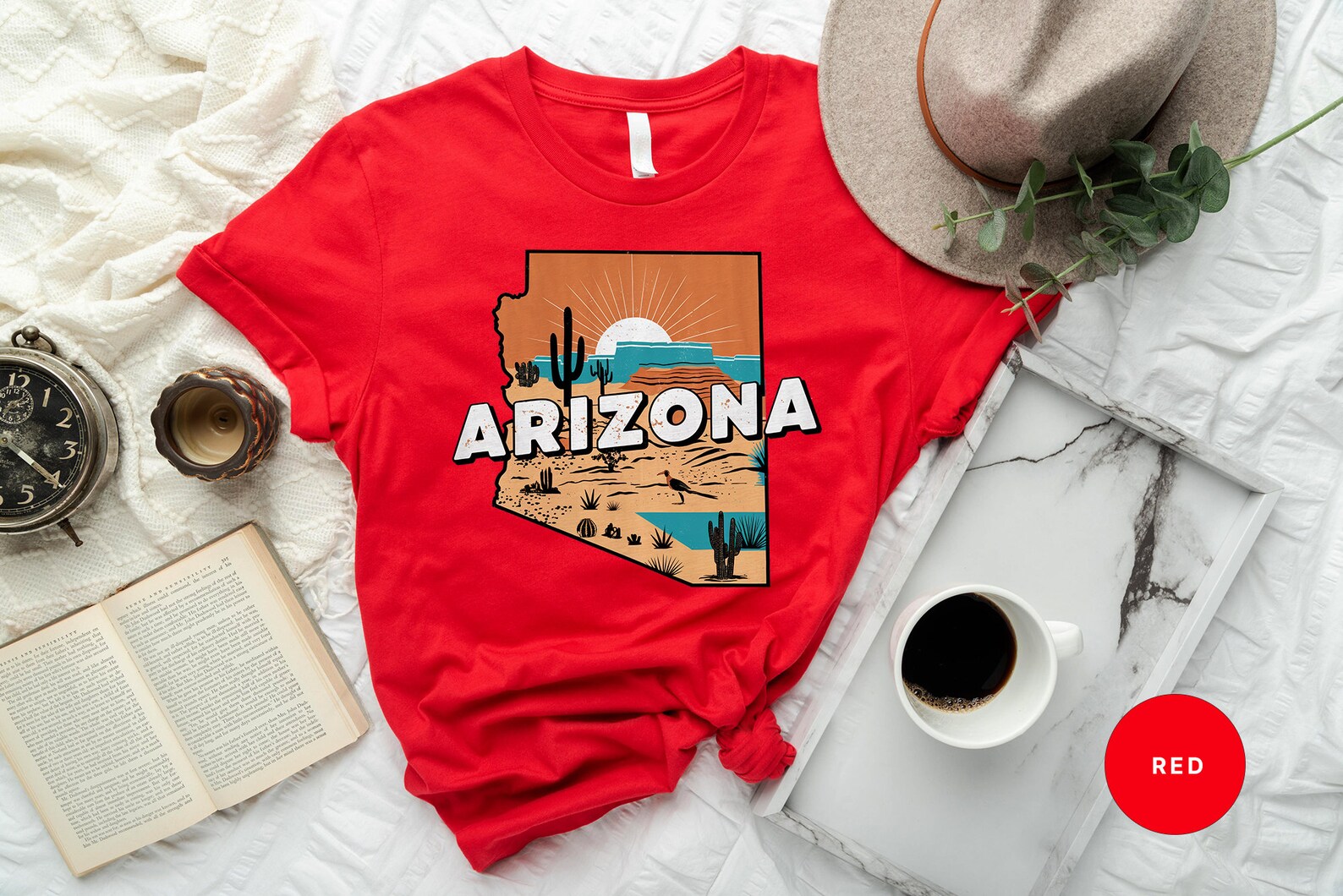 State of Arizona T Shirt, Arizona Lover Gift Sweatshirt, Retro Arizona ...