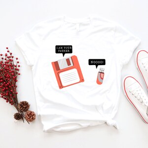 I Am Your Father T-shirt, Floppy Disk Shirt, Computer Science T Shirt ...