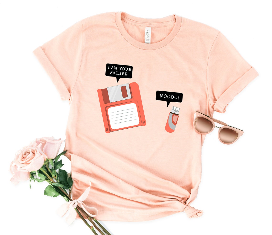 I Am Your Father T-shirt Floppy Disk Shirt Computer Science - Etsy