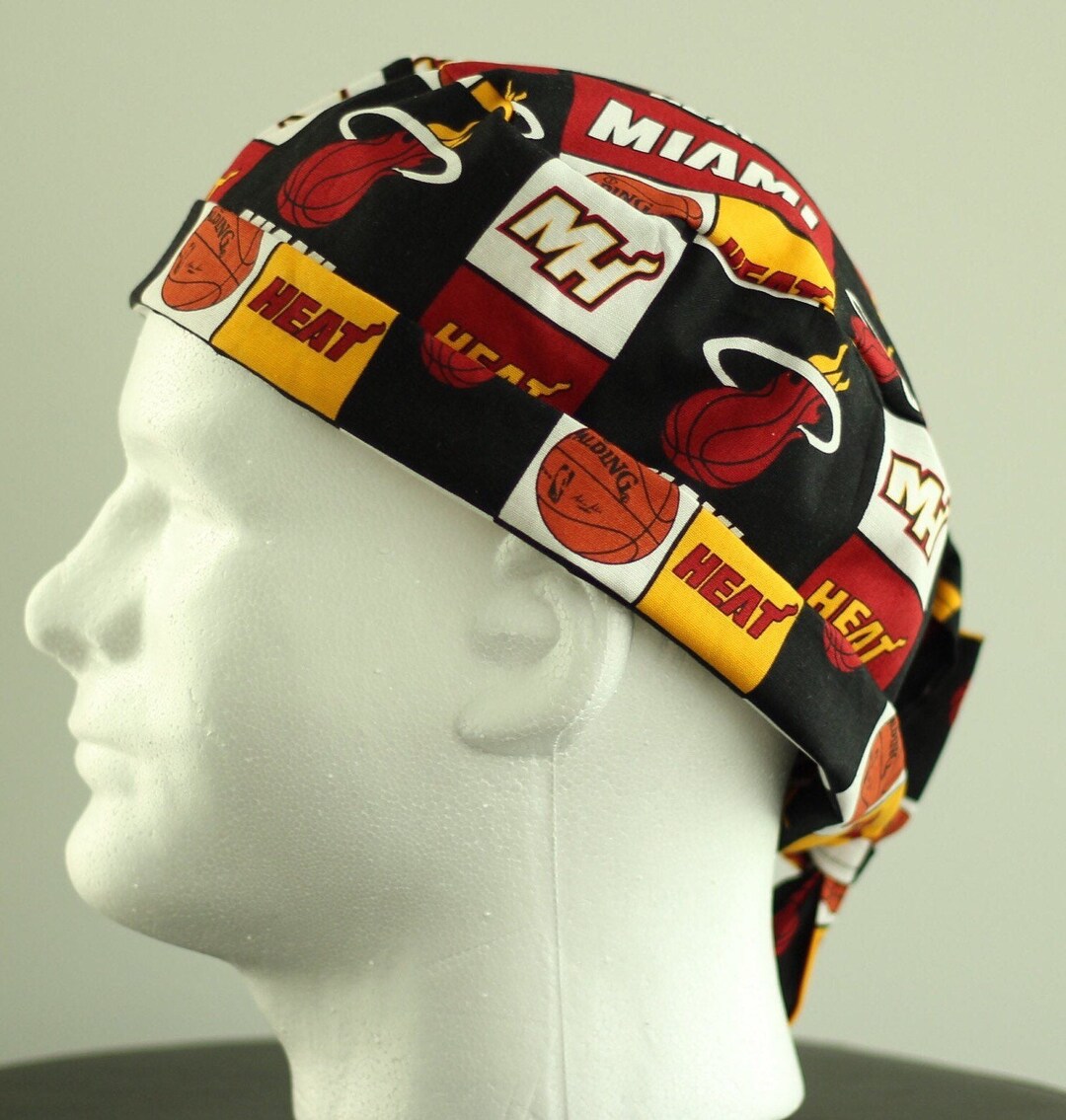 Bonnet chirurgical Miami Heat Scrub - Etsy France
