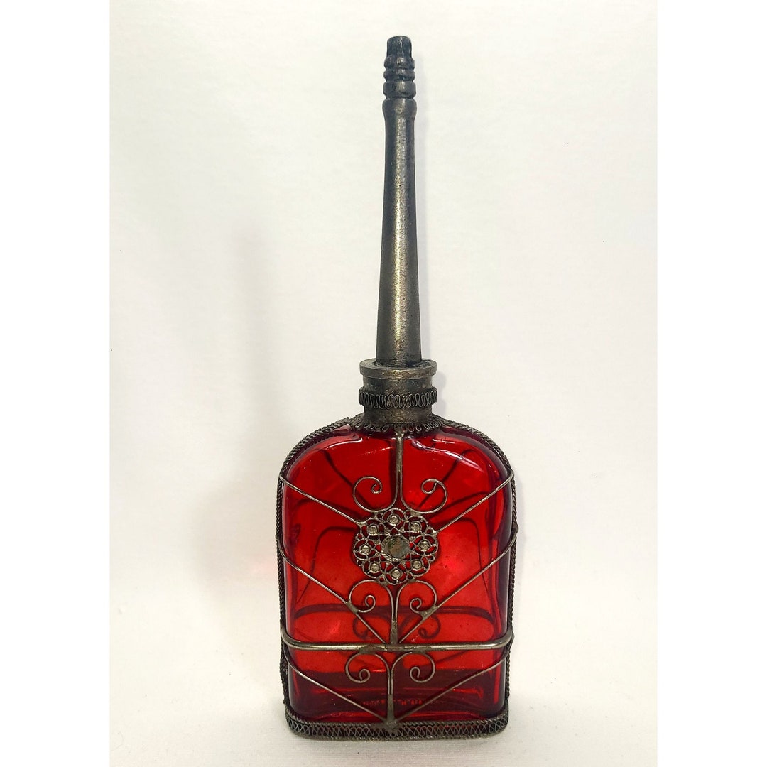 Morrocan Moorish Vintage Rose Water Perfume Bottle - Etsy