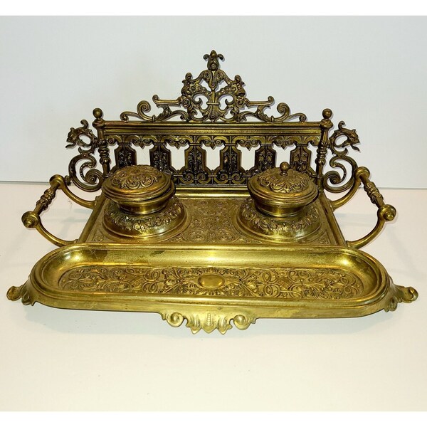 Double Inkwell - Etsy