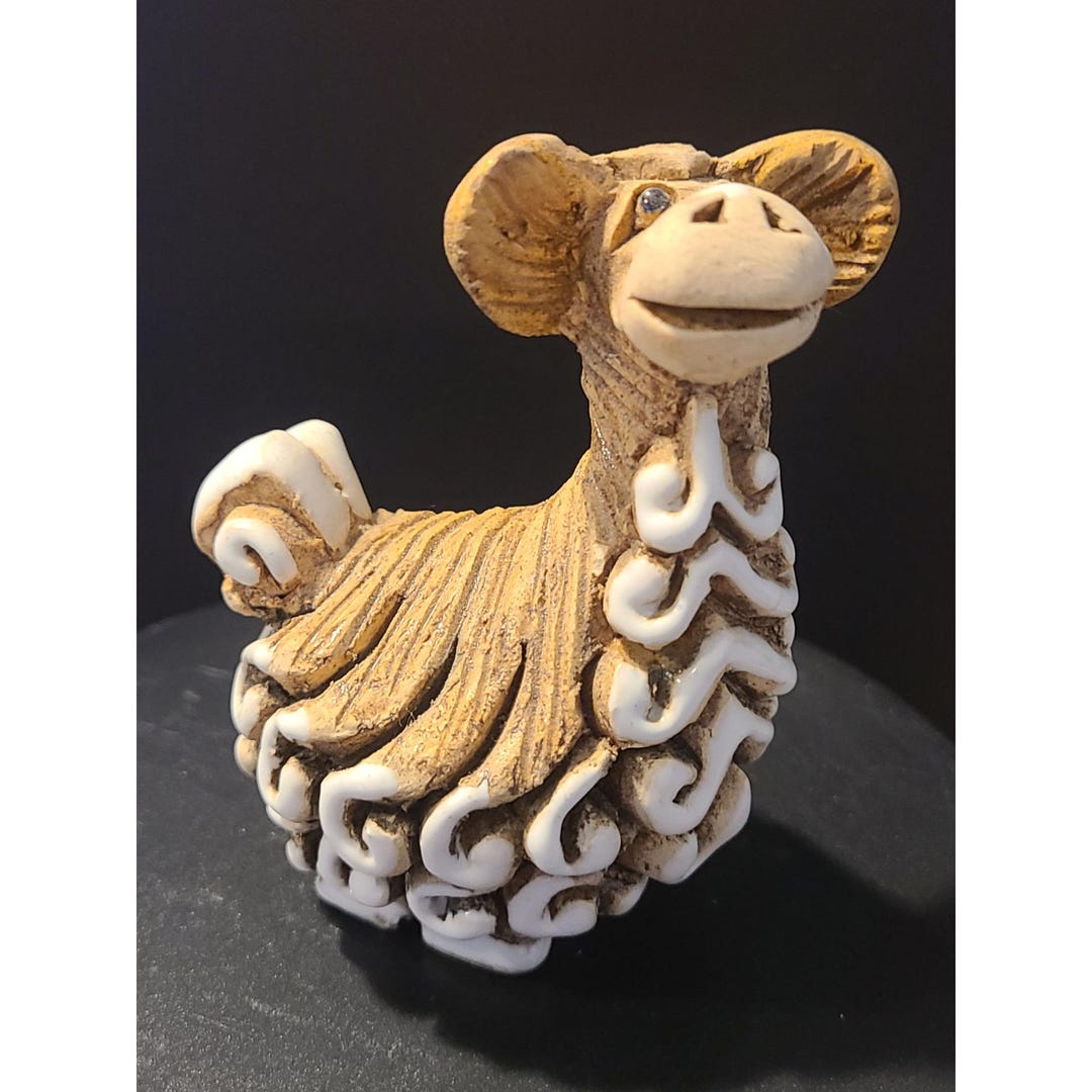 Artesania Rinconada Collectible Pottery Baby Llama - Etsy