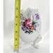 Napco Hand Painted Floral Egg Vase Porcelain - Etsy