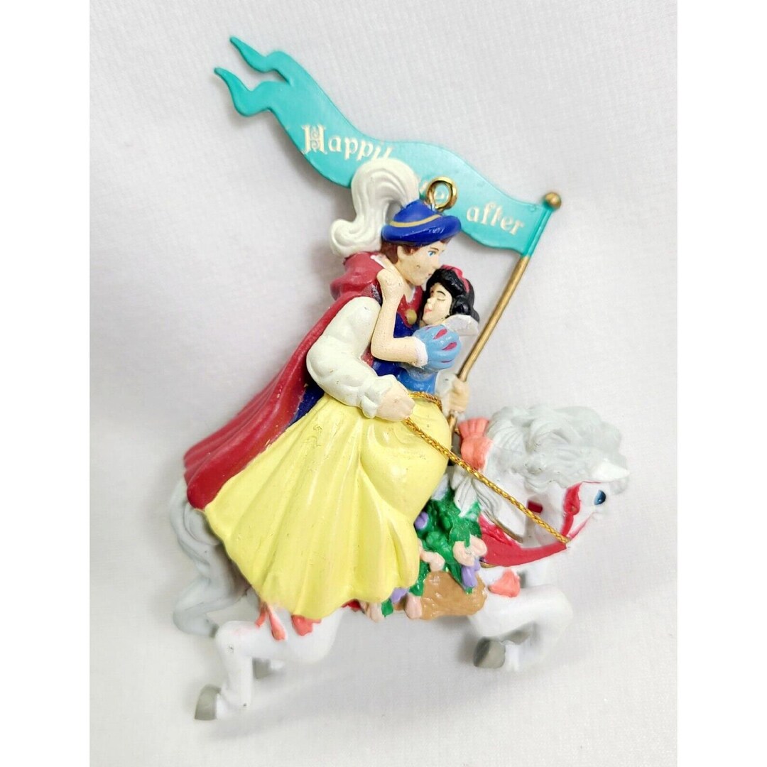 Enesco DISNEY Snow White " Happily Ever After " Prince on Horse ...
