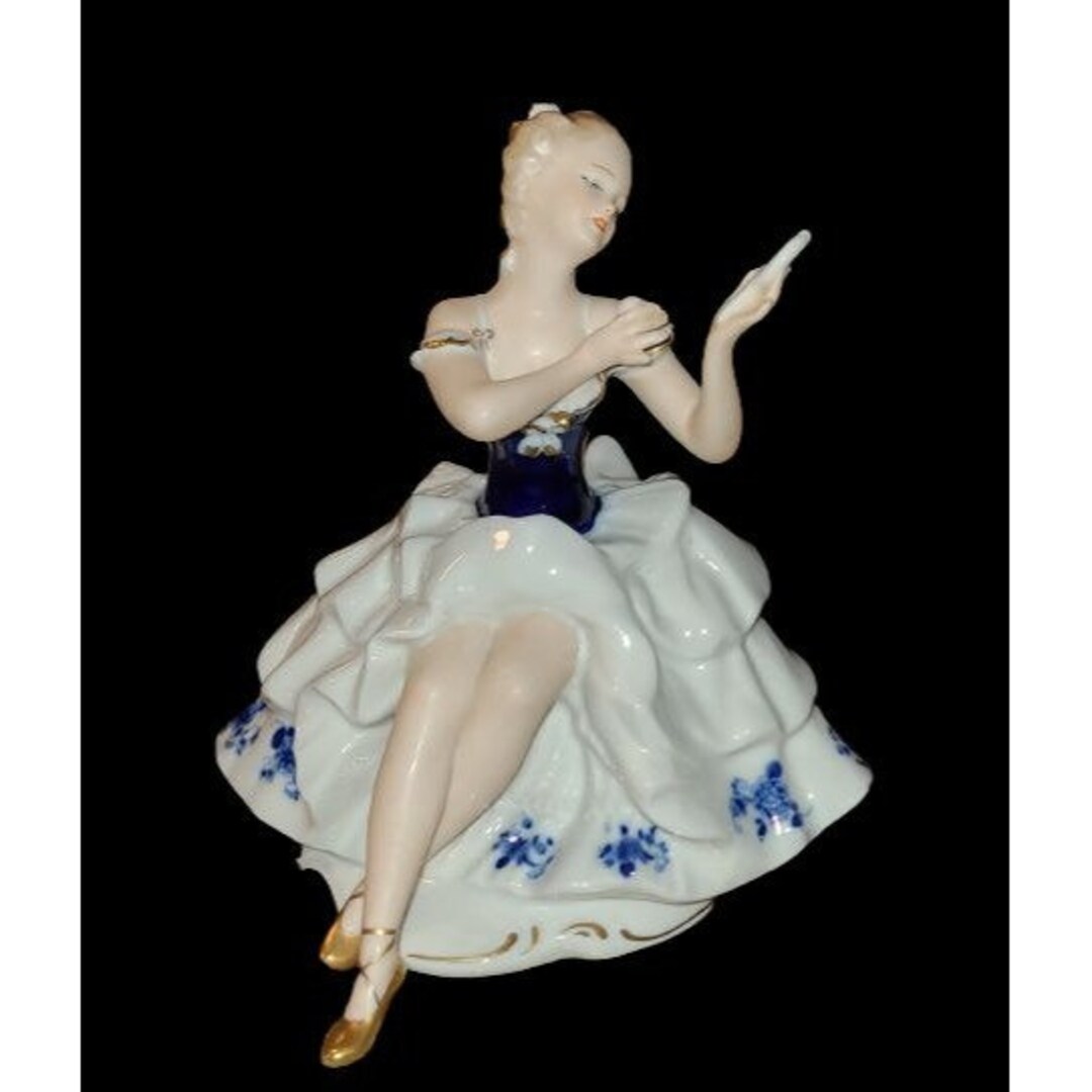 1940s Wallendorf Ballerina German Porcelain - Etsy