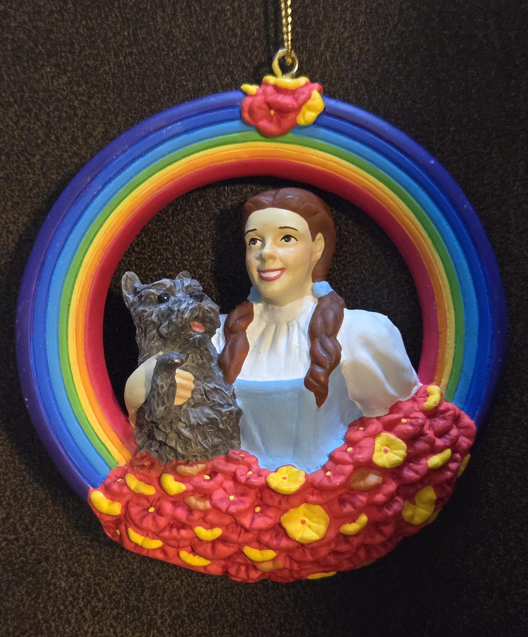 Warner Brothers Studio. Wizard of Oz Dorothy & Toto Rainbow Christmas ...