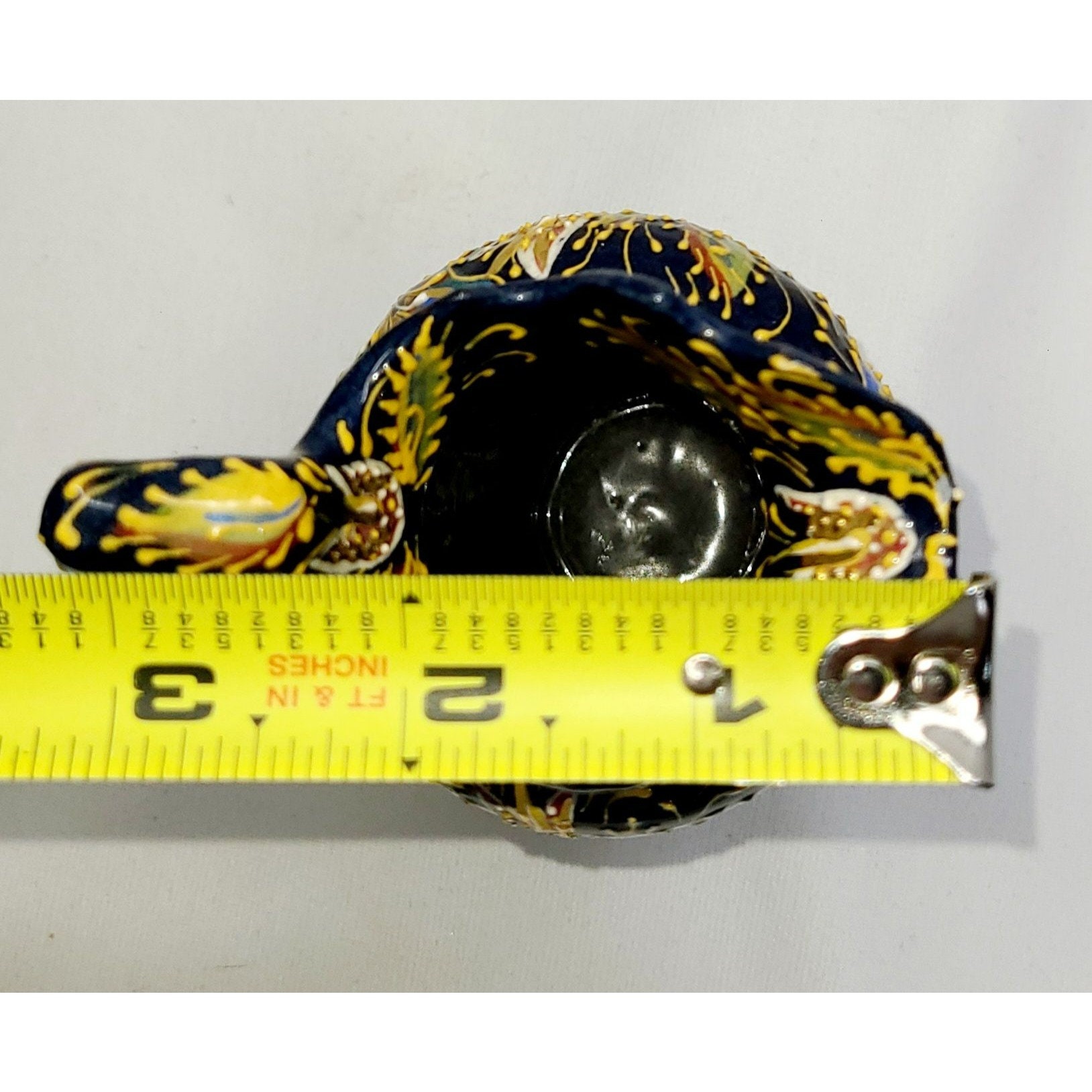 Stunning Hand Painted Moriage Navy Mini Pitcher - Etsy