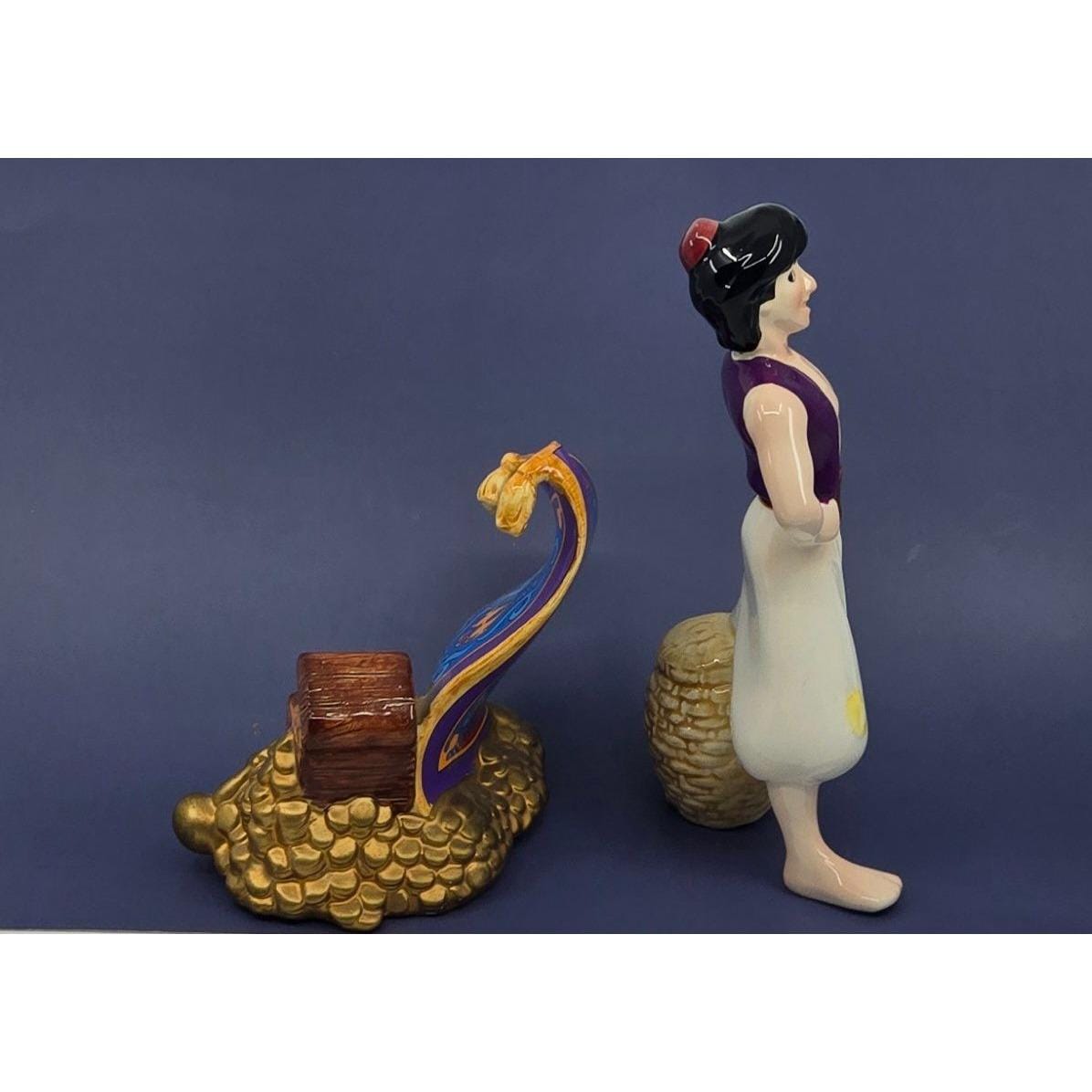 Disney Aladdin Schmid Ceramic Figurine With Magic Carpet & Treasure ...