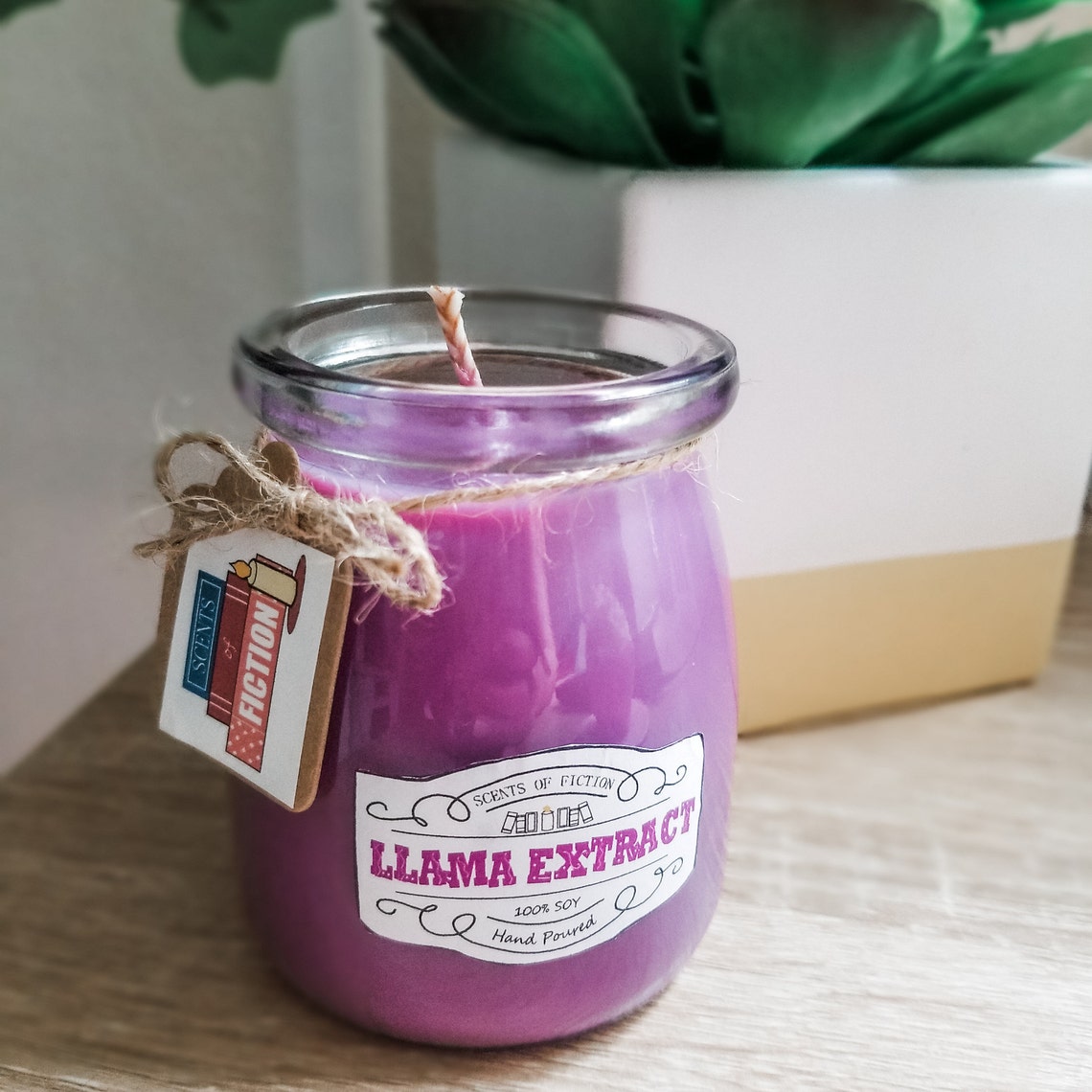 LLAMA EXTRACT / Emperor's New Groove Inspired Candle - Etsy