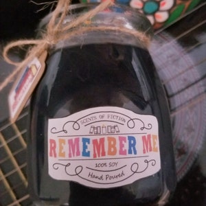 REMEMBER ME Soy Candle / Disney Pixar Coco Inspired - Etsy