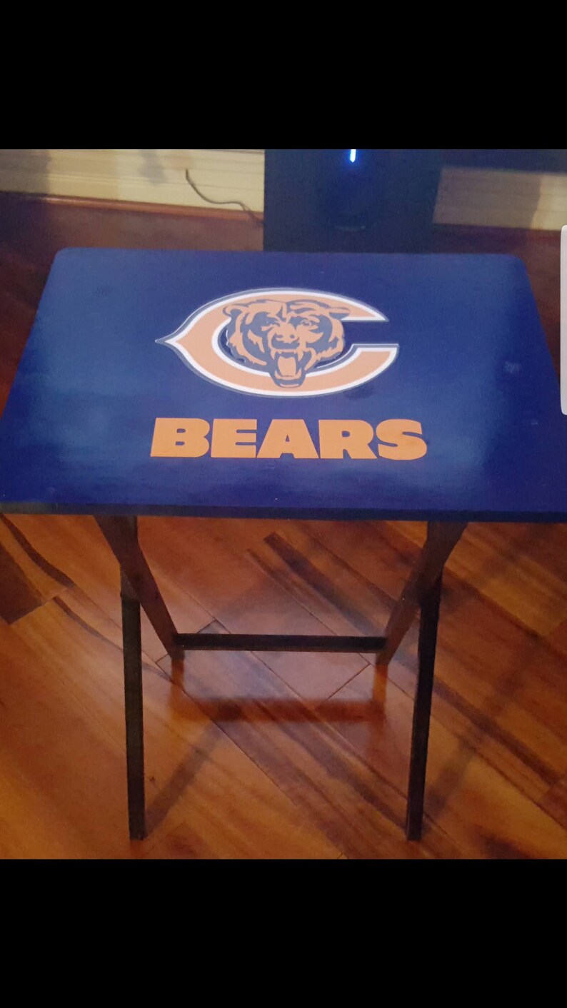 Custom Wooden Sports Folding TV Table/tray - Etsy