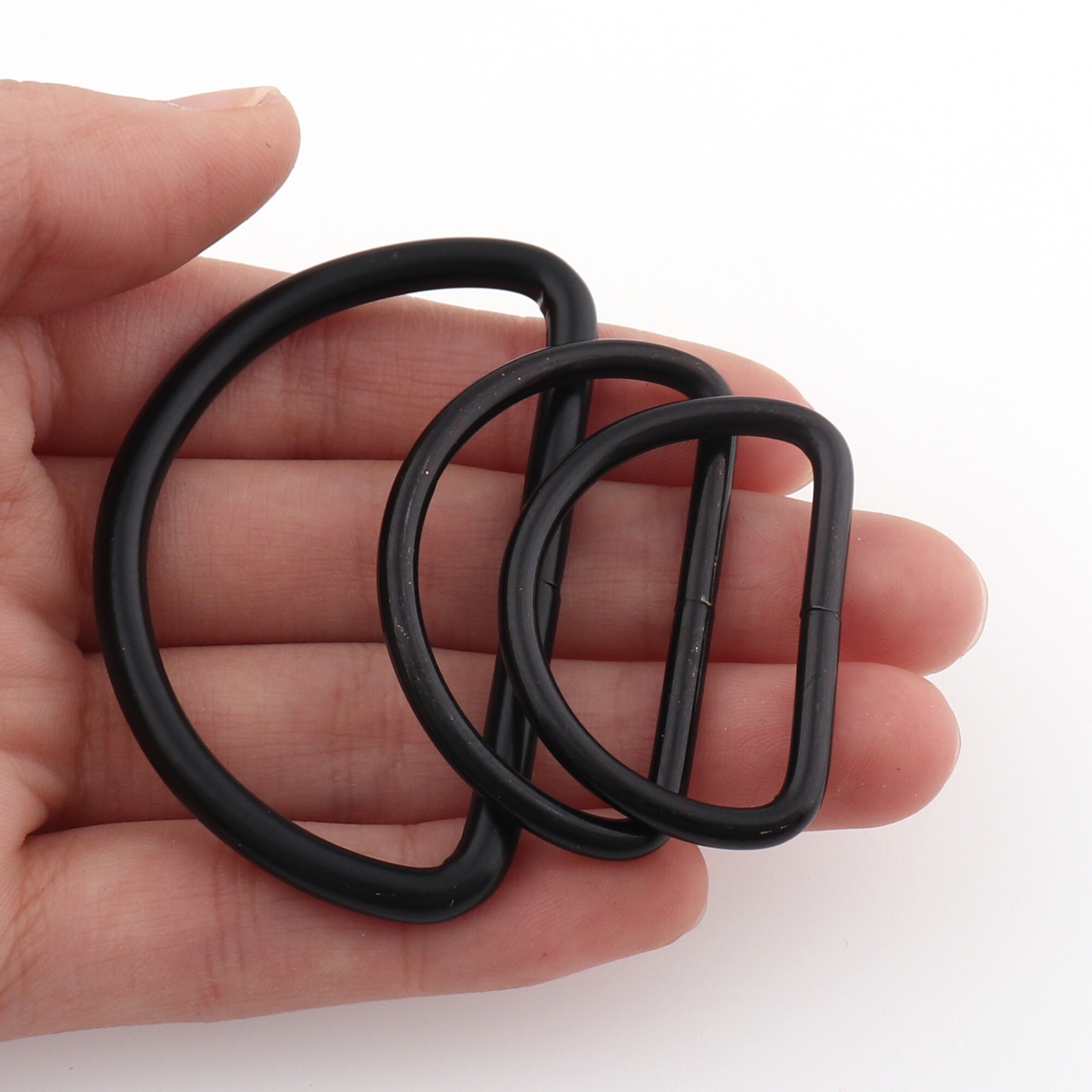 D Rings Black Metal Buckle Webbing Backpack Bag Parts - Etsy