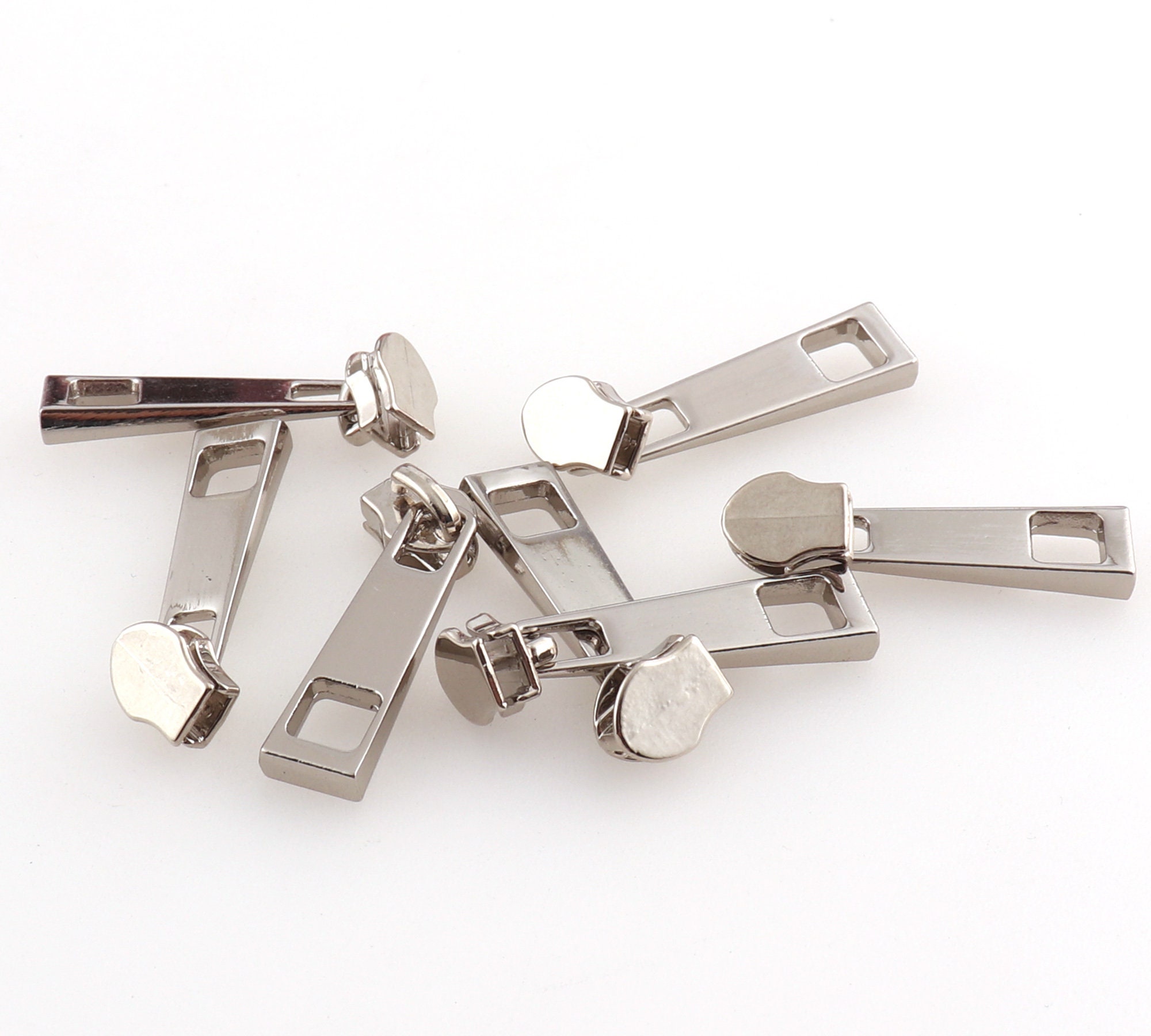 Zipper Pulls,zipper Heads With Silver Color, Zipper Sliders of Size 3 ...