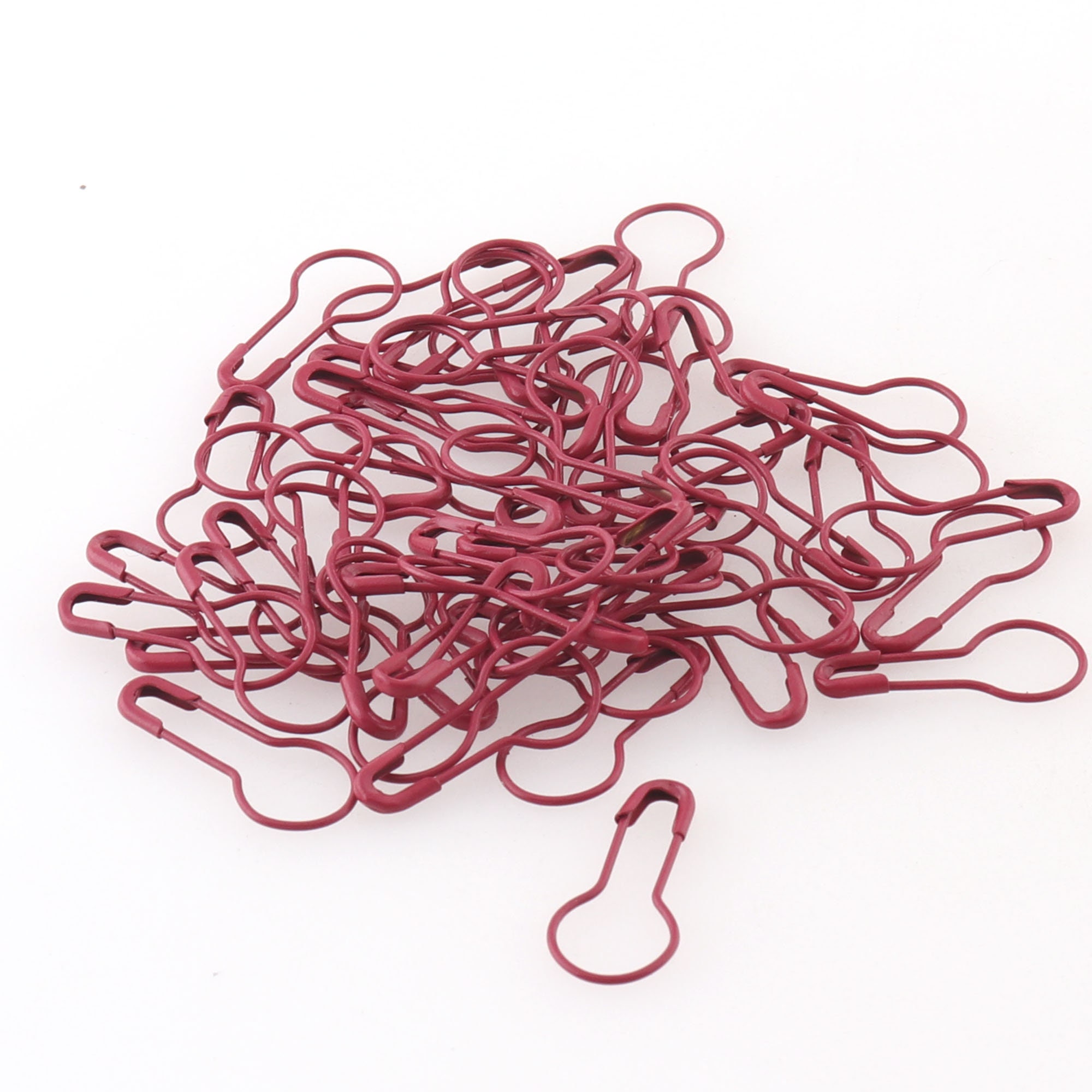 Pines de seguridad pera en forma de ropa etiquetas, pins negros / rojos ...