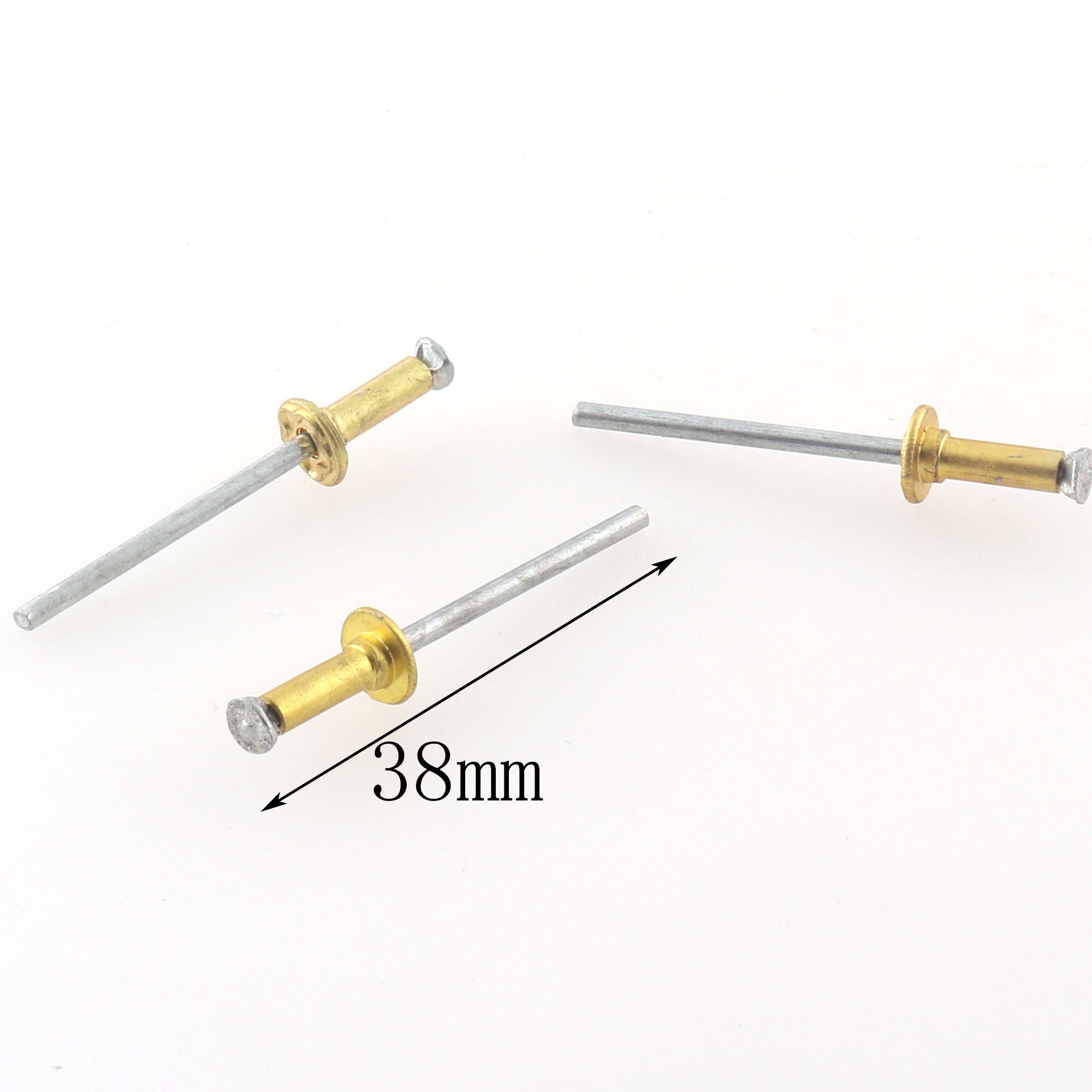 Pop Rivets Gold 38mm Aluminum Pop Rivets Hardware Findings Repair Parts ...