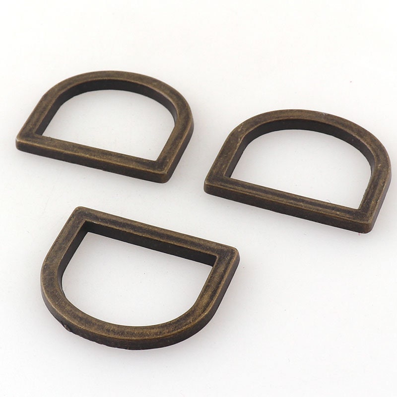 1'mini D Rings Strap Ring Purse Rings FLAT Connector Rings - Etsy