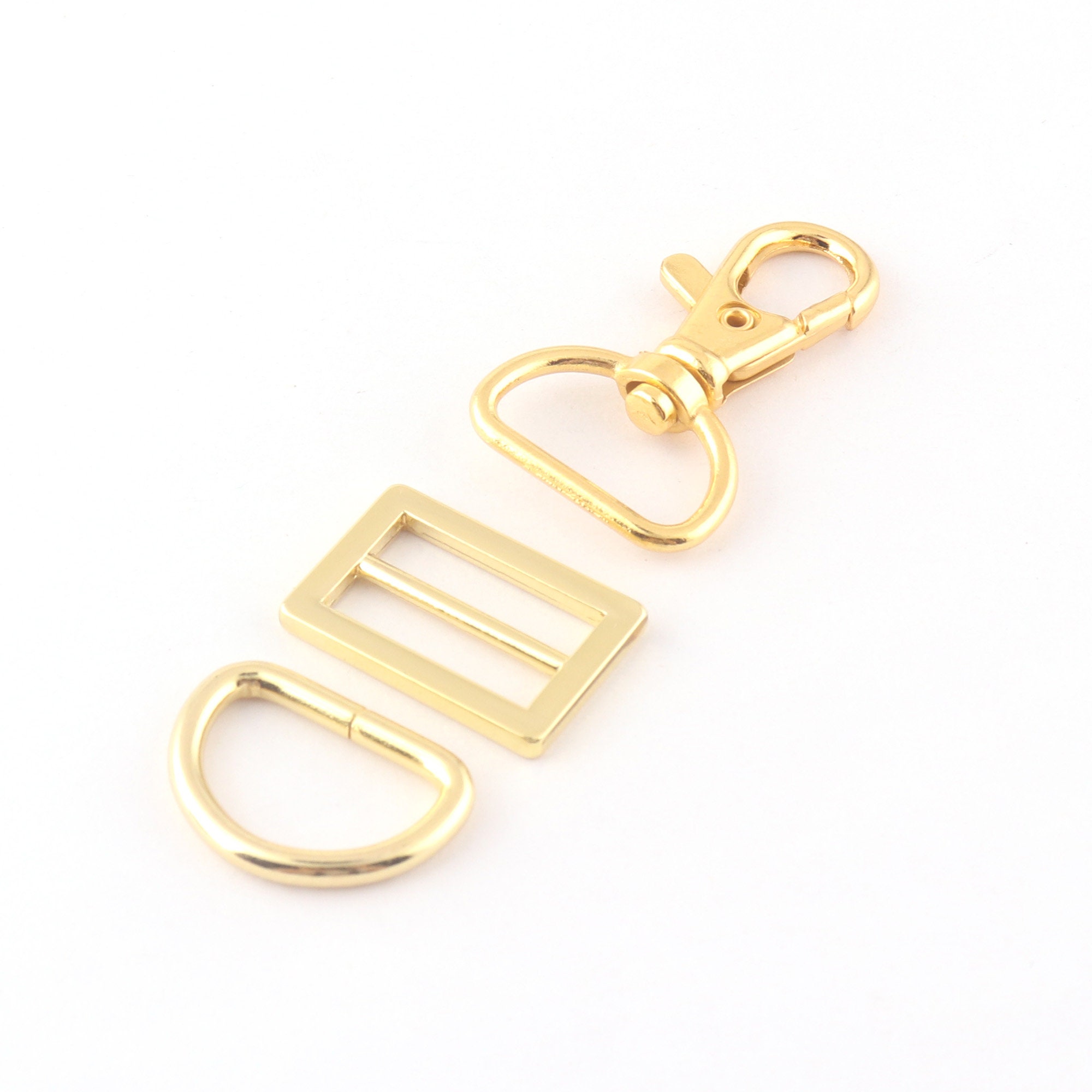 Bag Slider & D Rings Set Silver, Bag Making Supplies,bag Handles, Bag ...