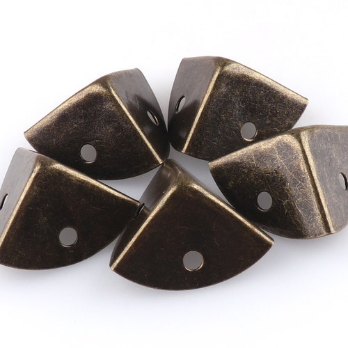 Pack of 4 Metal Case Protector Cast Iron Rustic Decorative - Etsy