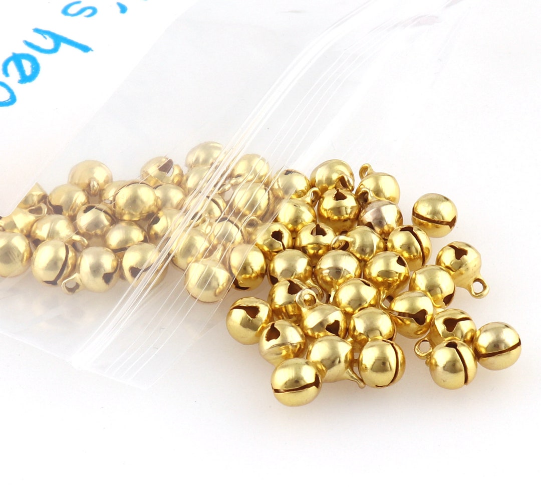 Cat Bells Jingle Bells Cat Collar Bells Shiny and Solid Gold Color ...