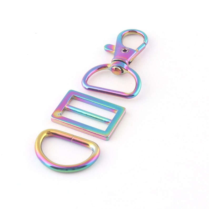 Bag Slider & D Rings Set Silver Bag Making Suppliesbag - Etsy