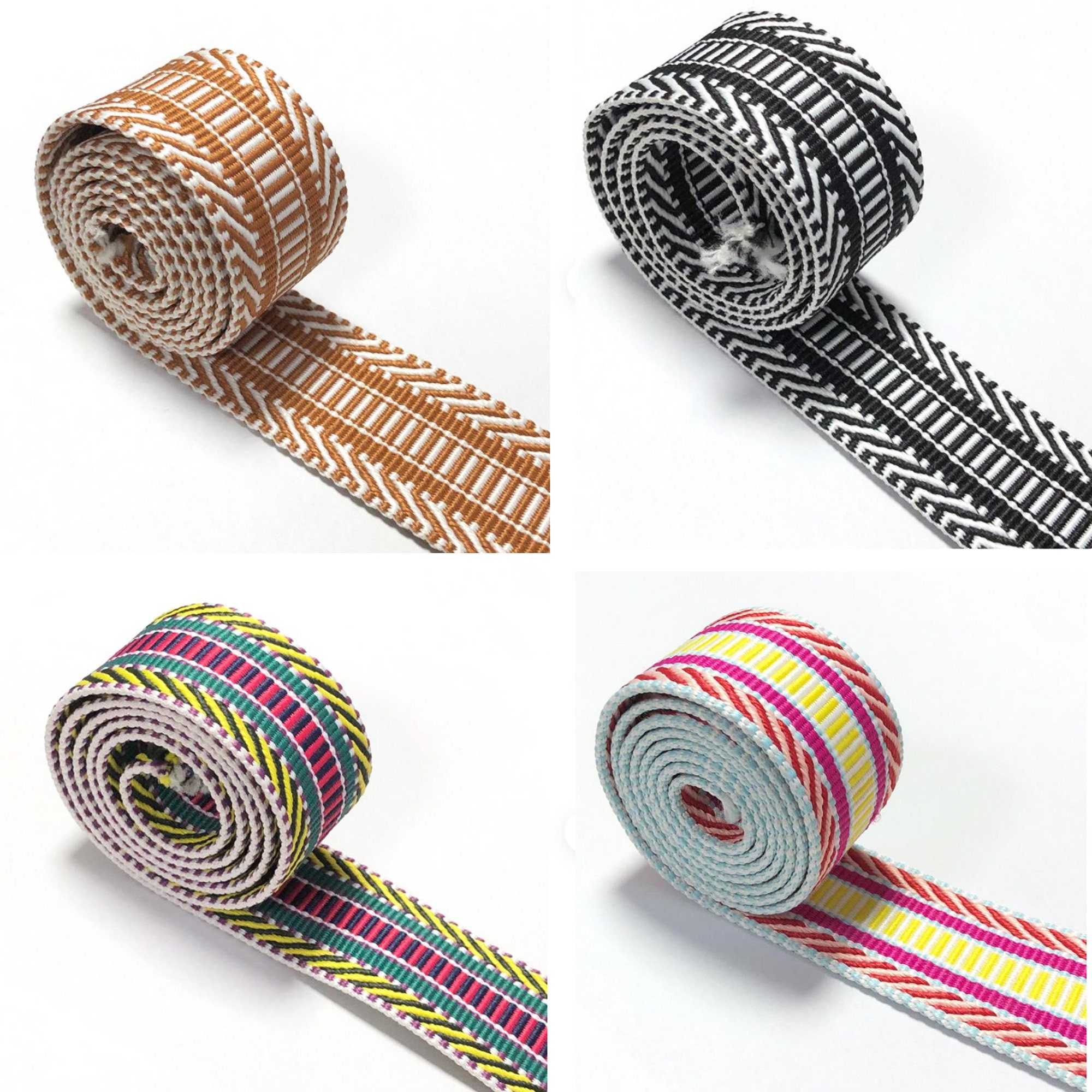 Cotton Webbing 1.5" Inch Wide Webbing Bag Handles, Bag Strap for Tote ...