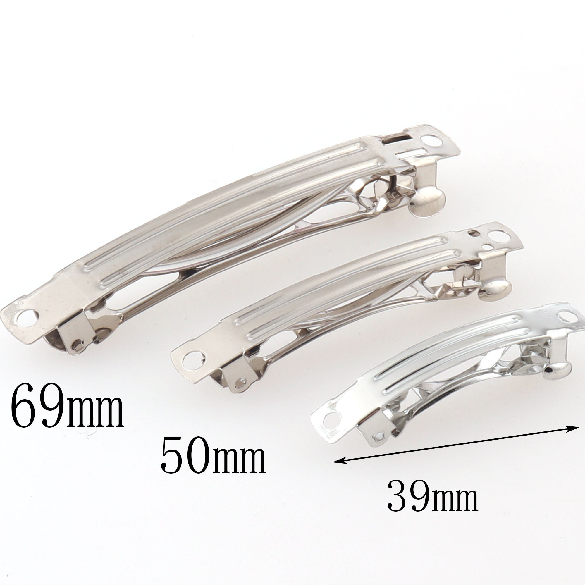 Genuine French Barrette,blank French Clips,metal Barrette,french Clips ...