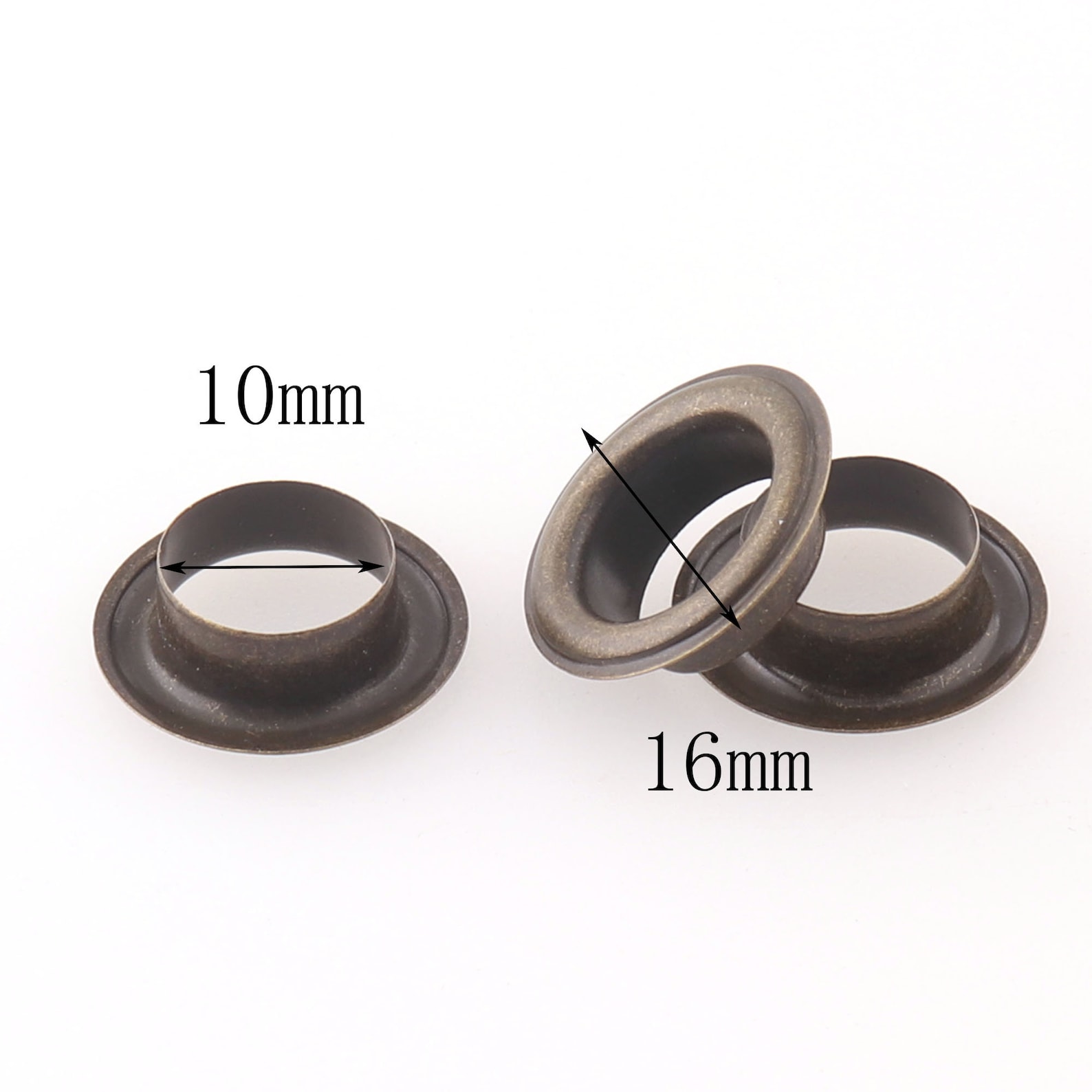 10mm Eyelets Grommets Bronze With Washers Metal Grommets - Etsy