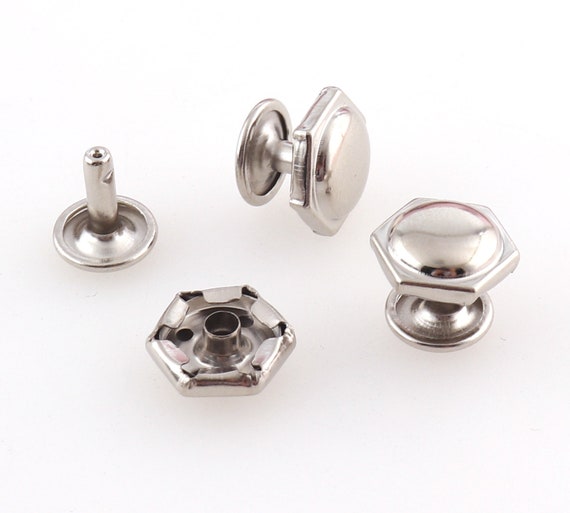 Rivets Small Medium Large Stud Rivets for leather clothing | Etsy