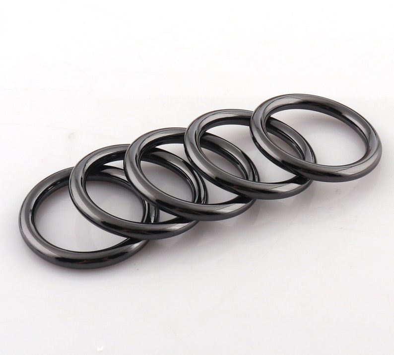 Round Ring Buckles,1"(25mm)innen Non Welded Alloy Metal Strap O Rings ...