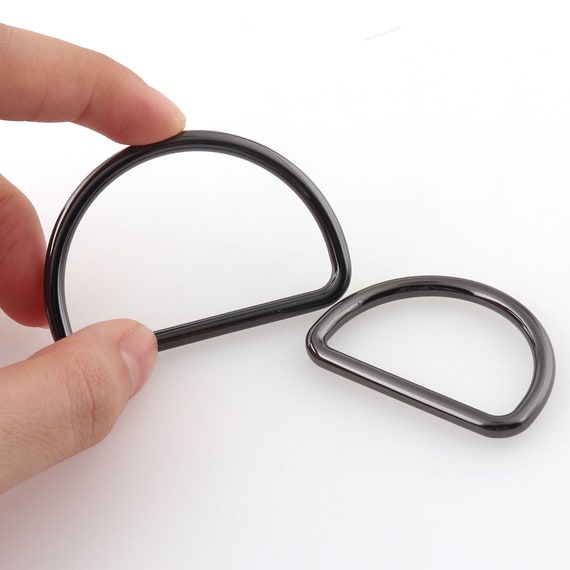 Gun Black D-rings More Size Metal D Rings D Loop Non Welded D | Etsy