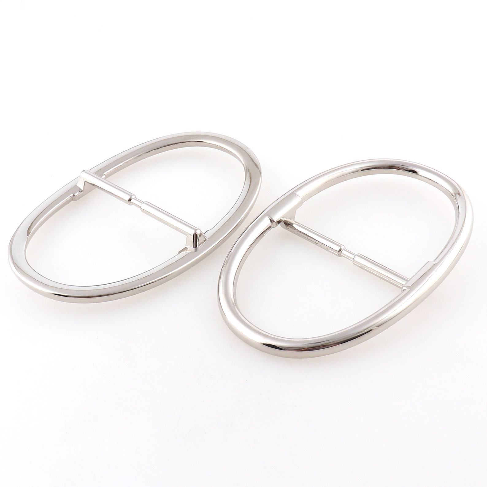 Large Tri-glides Metal Cast Tri-glide Buckles Bar Adjuster Slider ...