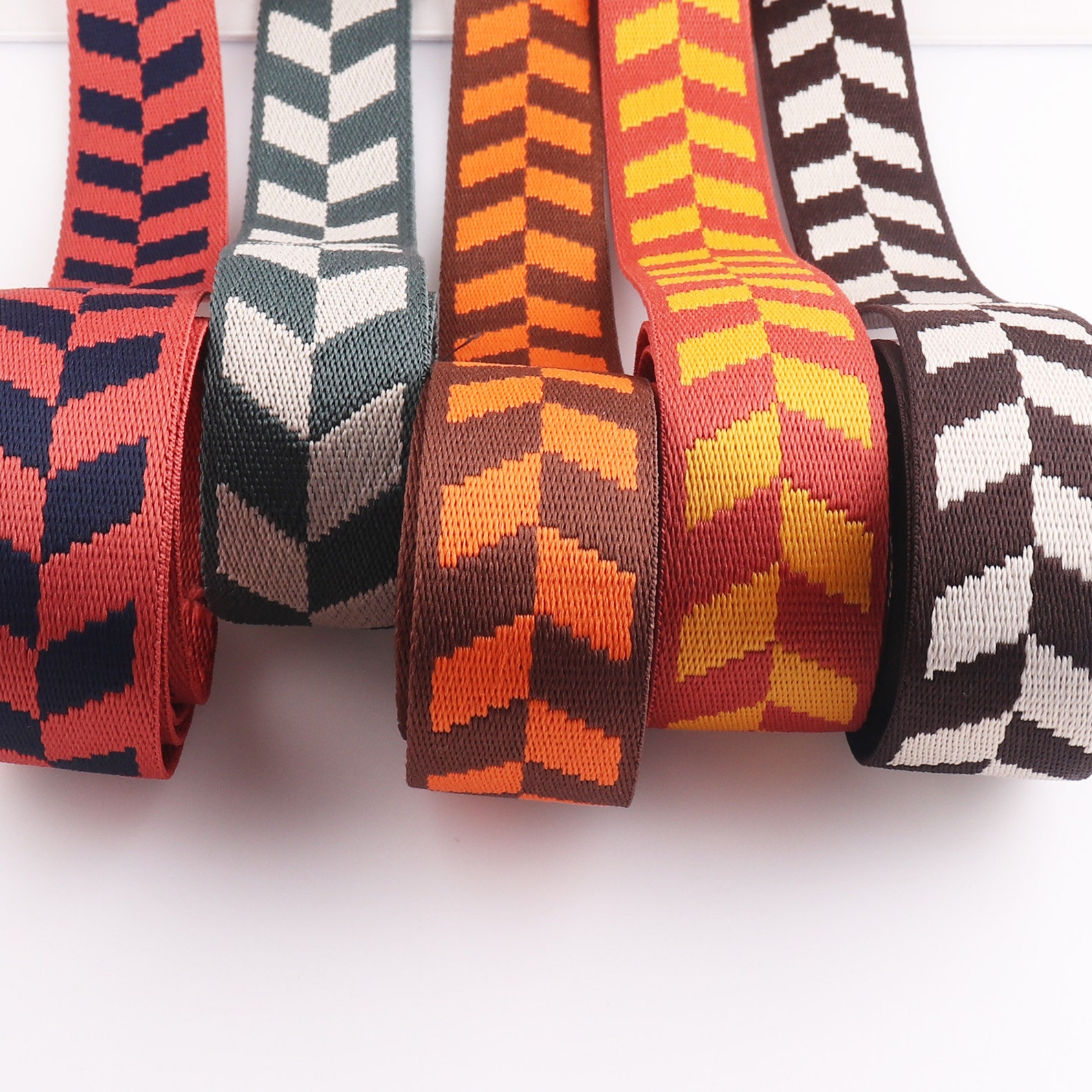 Webbing Grid Stripe Pattern Webbing Nylon Stripe Webbing for | Etsy