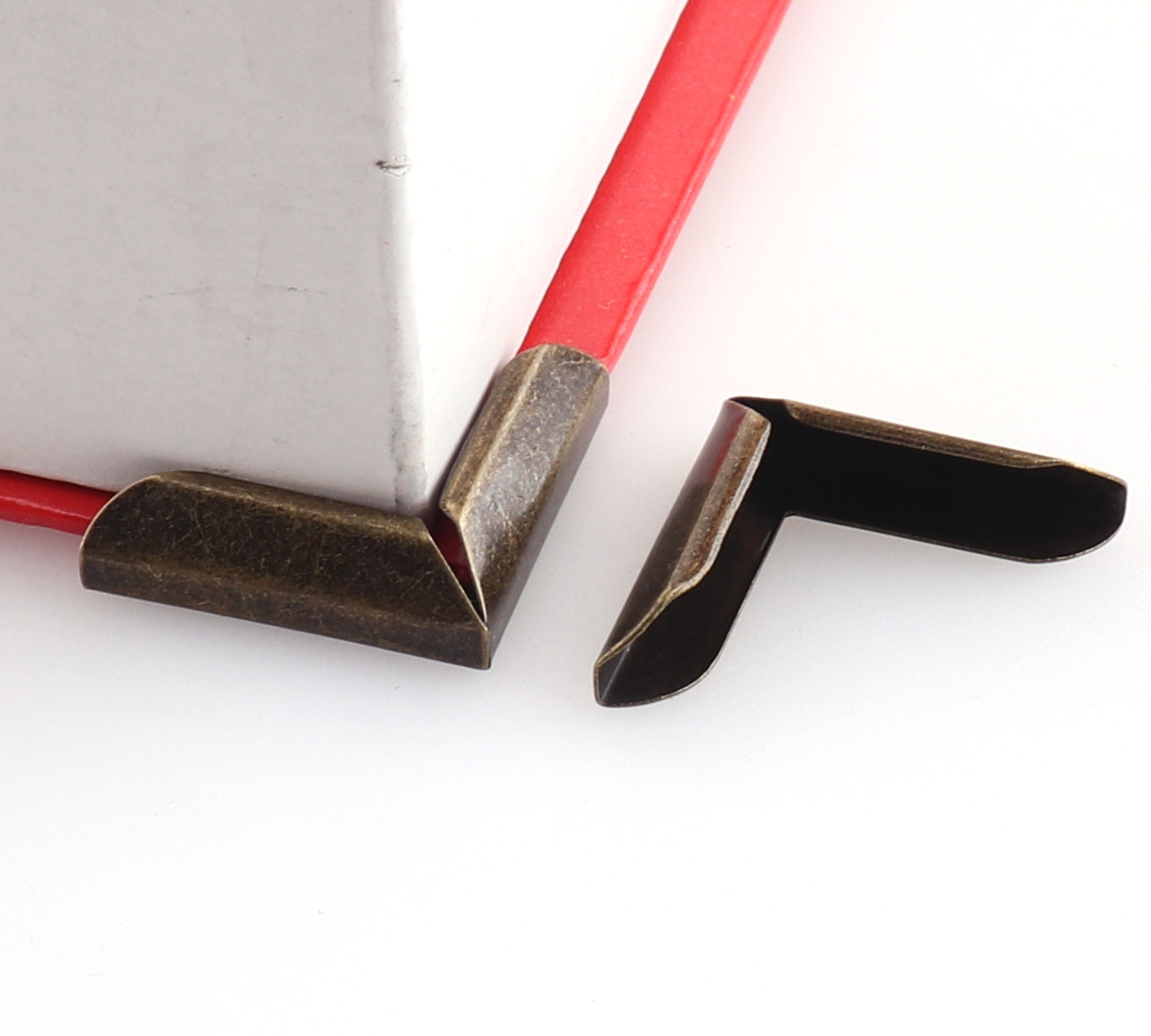 Bookbinding Corner Bronze Corner Book Cover Making Book Scrapbooking ...